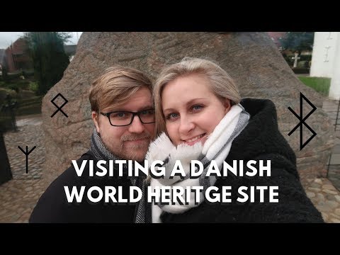 Visiting the JELLING MONUMENTS and Learning About Vikings | Merete