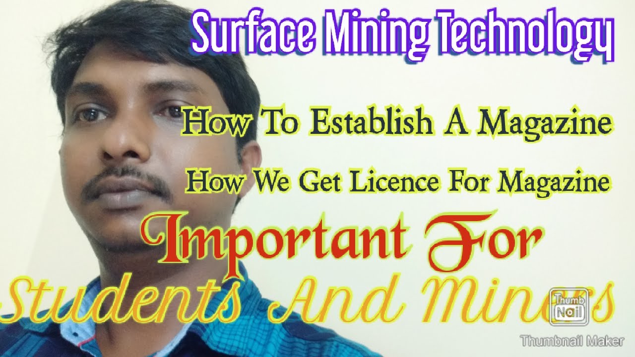 How to construct an explosives magazine. / How to get license for ...