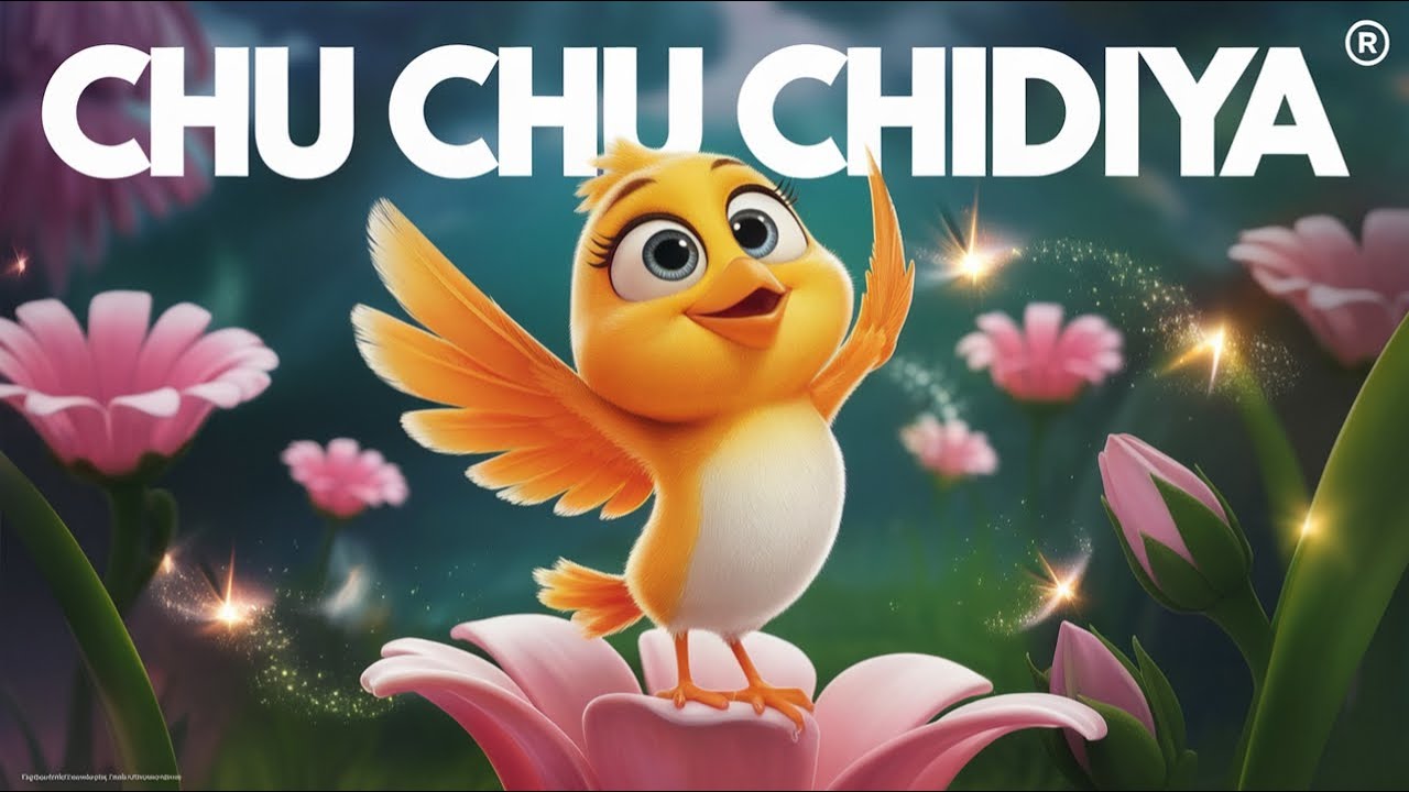 Chu Chu Chidiya | Animated Hindi Nursery Rhyme for Kids | MastiTalesTV ...