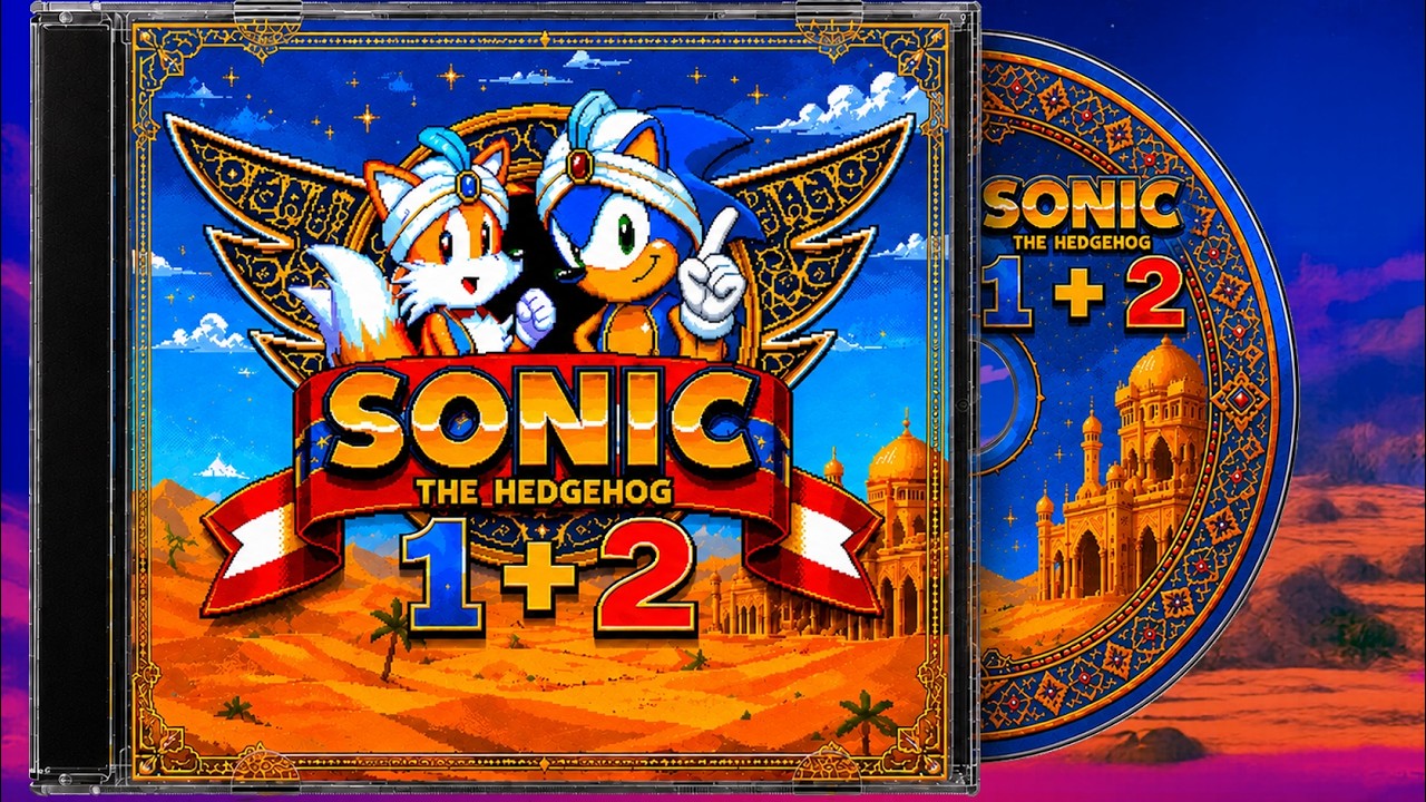 Sonic the hedgehog 1, 2 Arabian Desert Remix Collection - YouTube