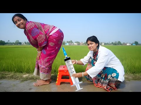 Injection Comedy Video 😂Must Watch Family Funny Video_Try To Not Laugh Ep - 343 By  @cdmama2 