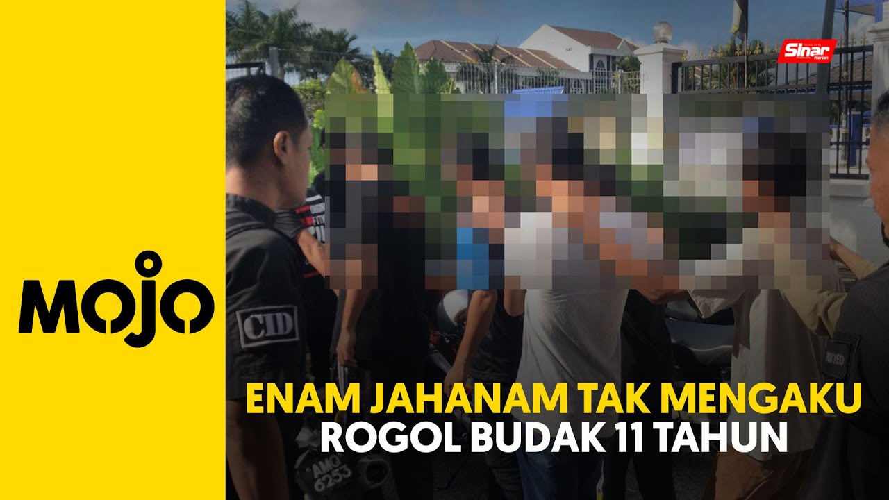 Enam lelaki didakwa rogol, amang seksual budak 11 tahun - YouTube