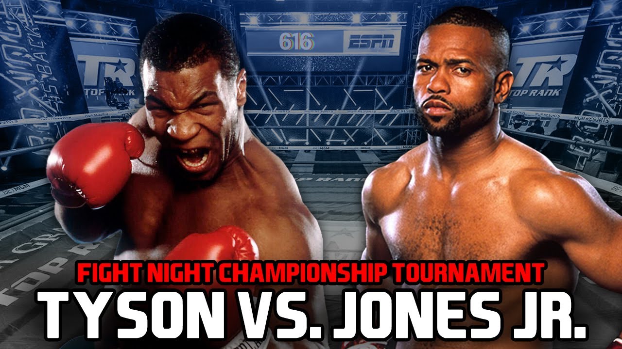 MIKE TYSON vs. ROY JONES JR. - Fight Night Championship Tournament ...