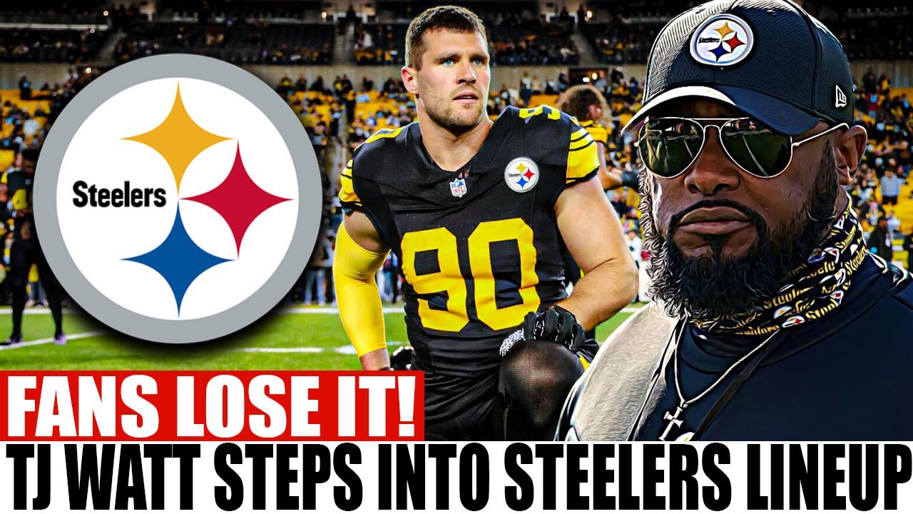 Steelers Sign TJ Watt – Fans Erupt Over Massive Defensive Move! 🏈 | NFL ...