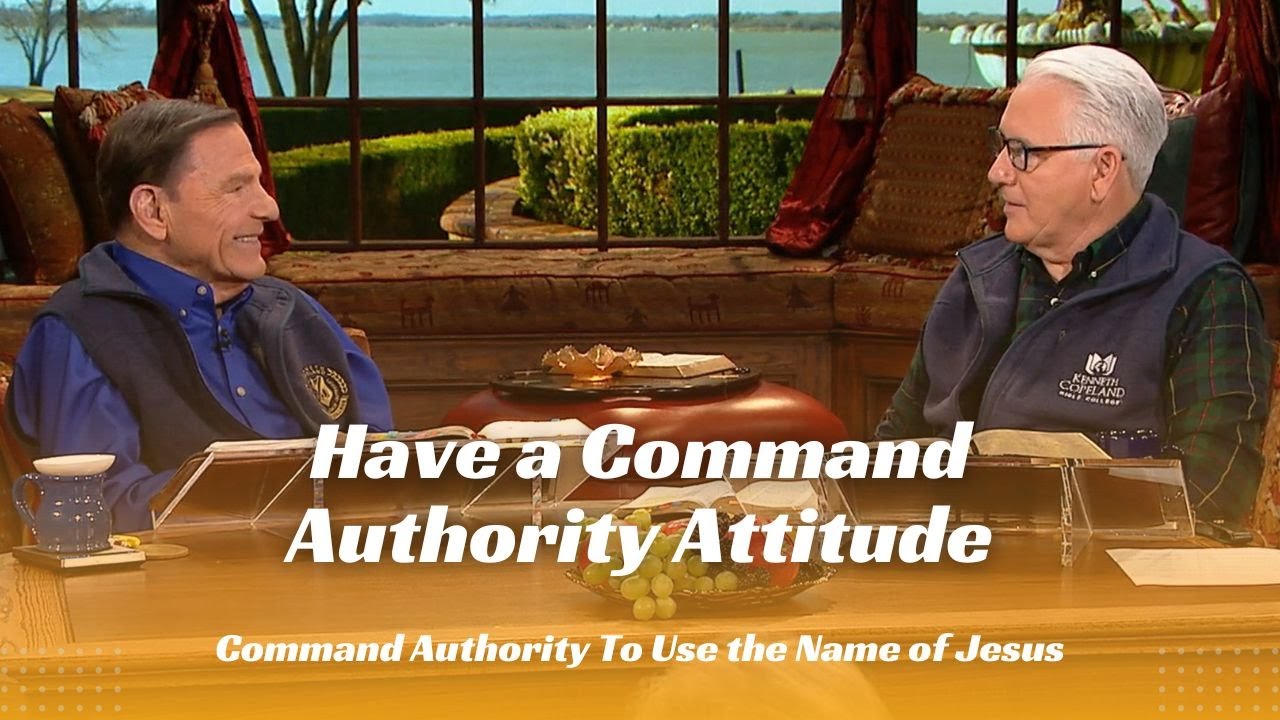 Have a Command Authority Attitude - YouTube