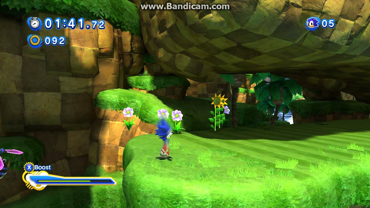 Sonic Generations Running on Low End PC - YouTube