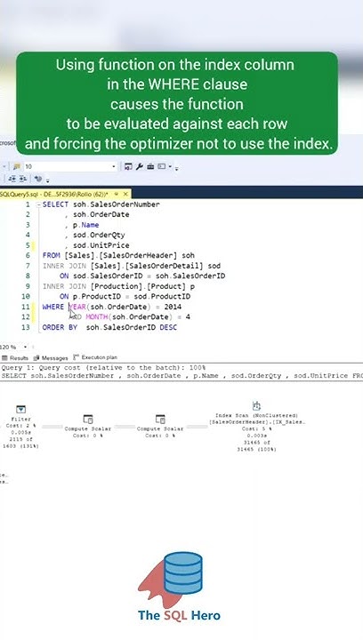 Index Sql Sqlserver Database Dba Data Dataengineering Dataanalytics Datascience