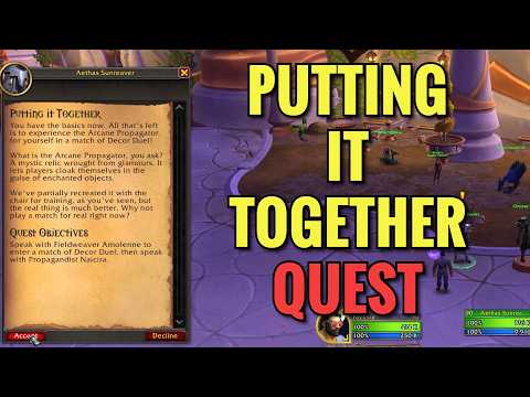 Putting It Together Quest (WoW Midnight)