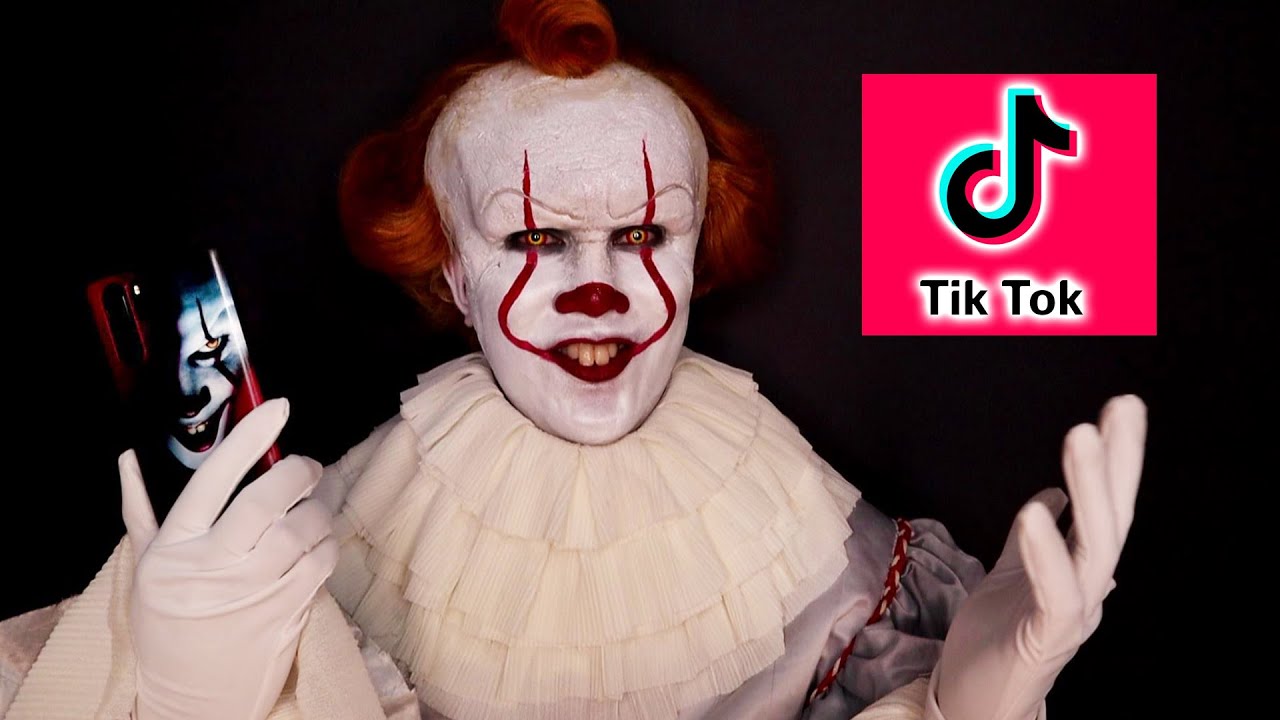 Pennywise tries TikTok! (Funny Pennywise TikTok Compilation at the end ...