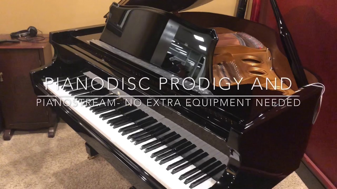 PianoDisc Prodigy and PianoStream - YouTube