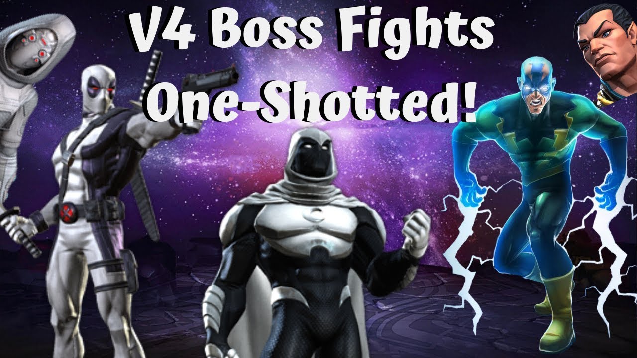 Variant 4 Every Boss One-Shotted! Deadpool/Electro! - Marvel Contest of ...