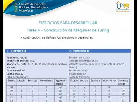 Tarea 4 - Construcción de Máquinas de Turing - YouTube