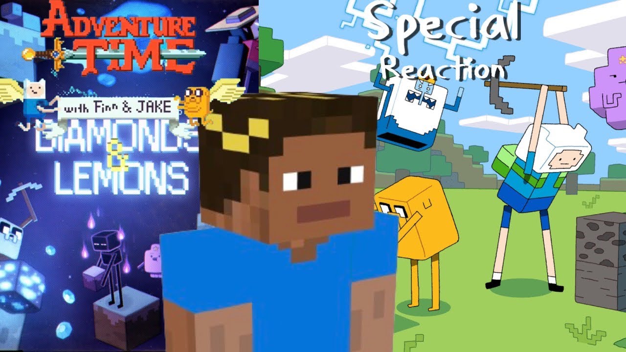 Minecraft x Adventure Time!!! | Diamonds & Lemons | Adventure Time ...