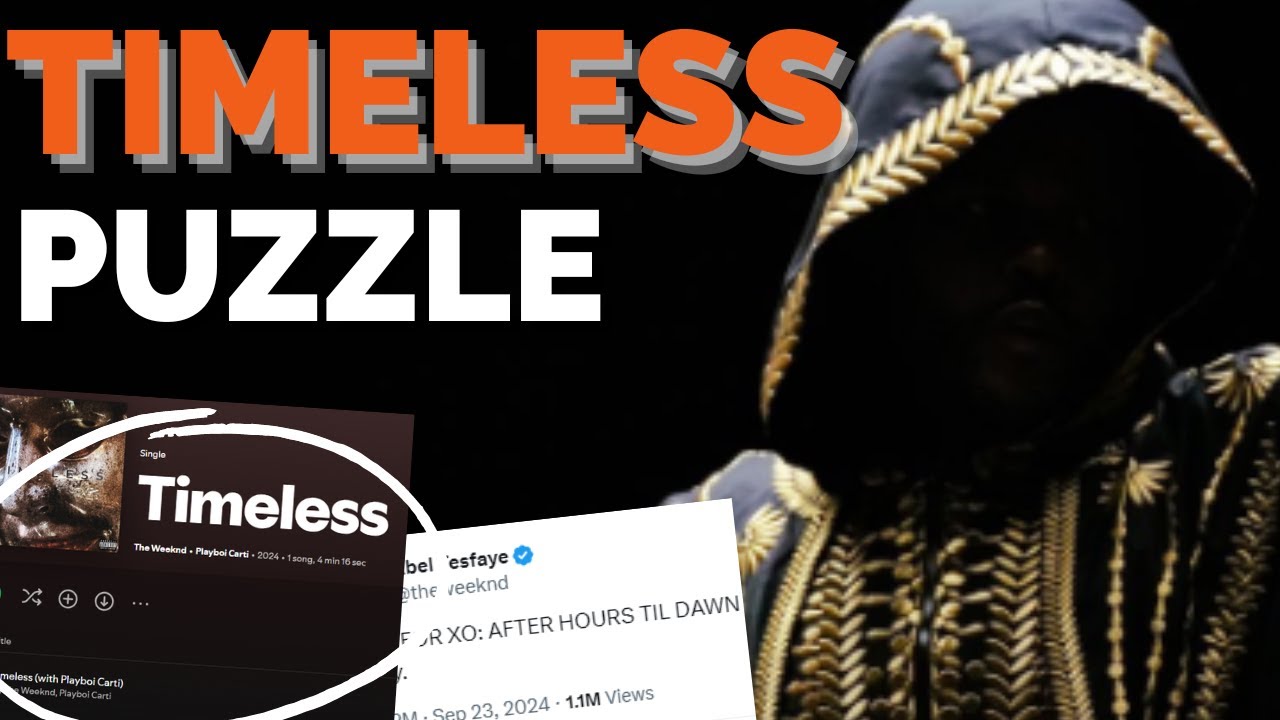 HOW THE WEEKND'S NEW SINGLE "TIMELESS" CONFUSES ABOUT HIS UPCOMING ...