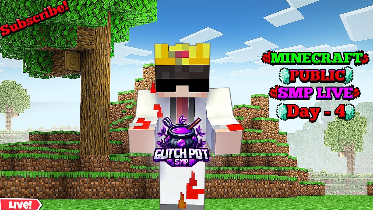 Minecraft SMP LIVE || PUBLIC SMP 24/7 JAVA + BEDROCK || DAY - 1 #live #shorts #shortlive # ...