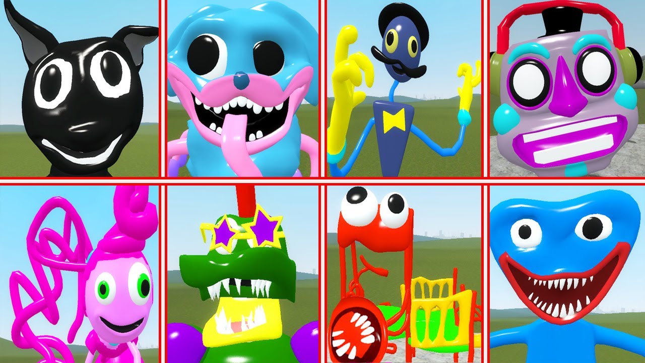 NEW All 3D SANIC CLONES MEMES PJ FNAF MOON SUN SLIDE EATER DADDY LONG ...