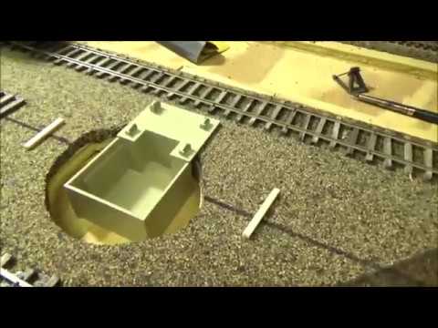 Model Railroad Update 19 (Engine Terminal Track Completed) - YouTube