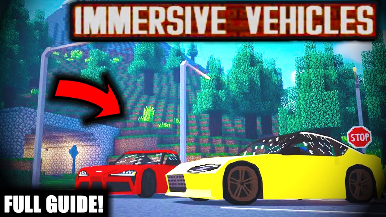 Easiest Way To Install IMMERSIVE VEHICLES MOD In Minecraft! - YouTube