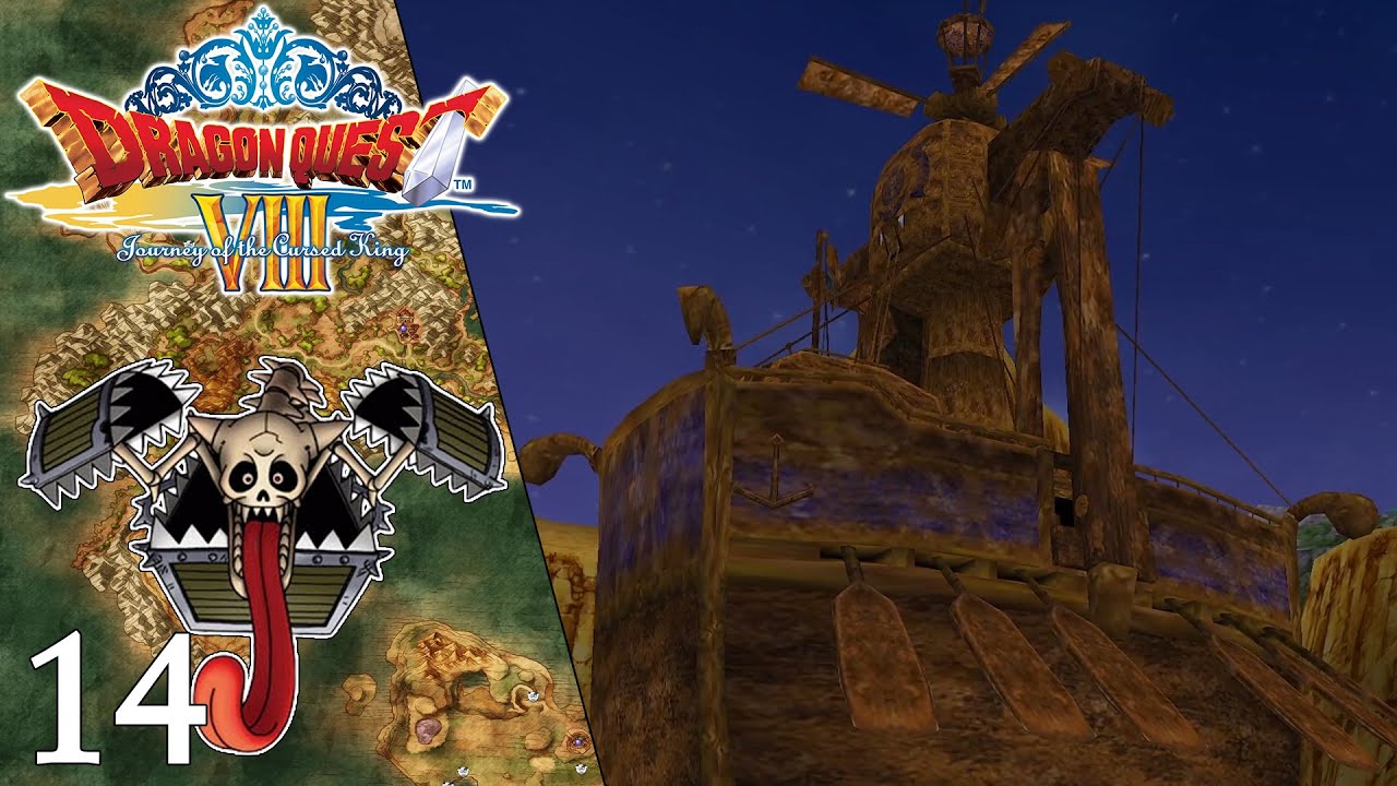 FOR SHIPS AND GIGGLES | Dragon Quest VIII (3DS) Let's Play ep.14 - YouTube