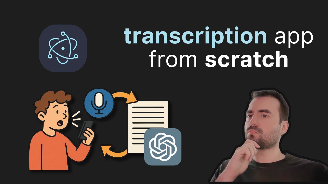 Electron Tutorial: Build Your Own Transcription App - YouTube