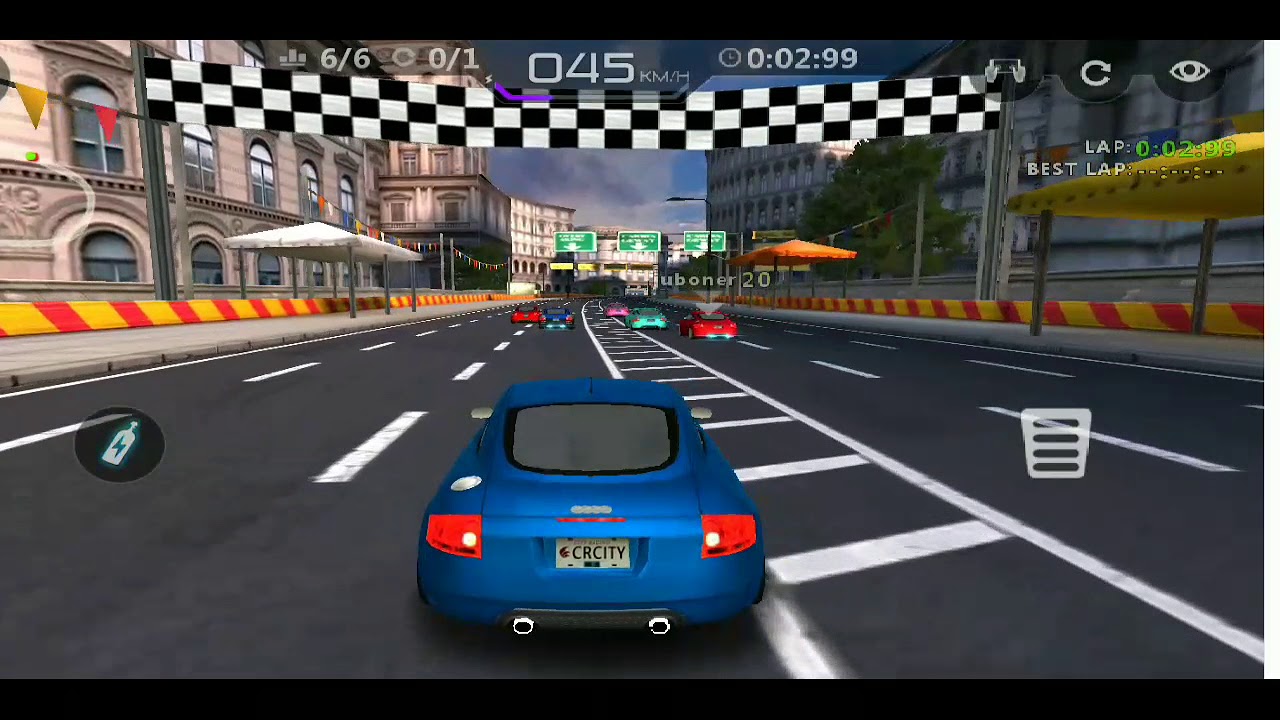 Flying car game video - YouTube