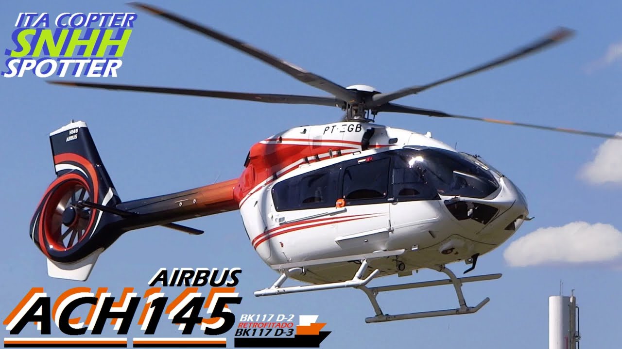 AIRBUS ACH145 5 blades (BK117 D-3) - PT-EGB - YouTube