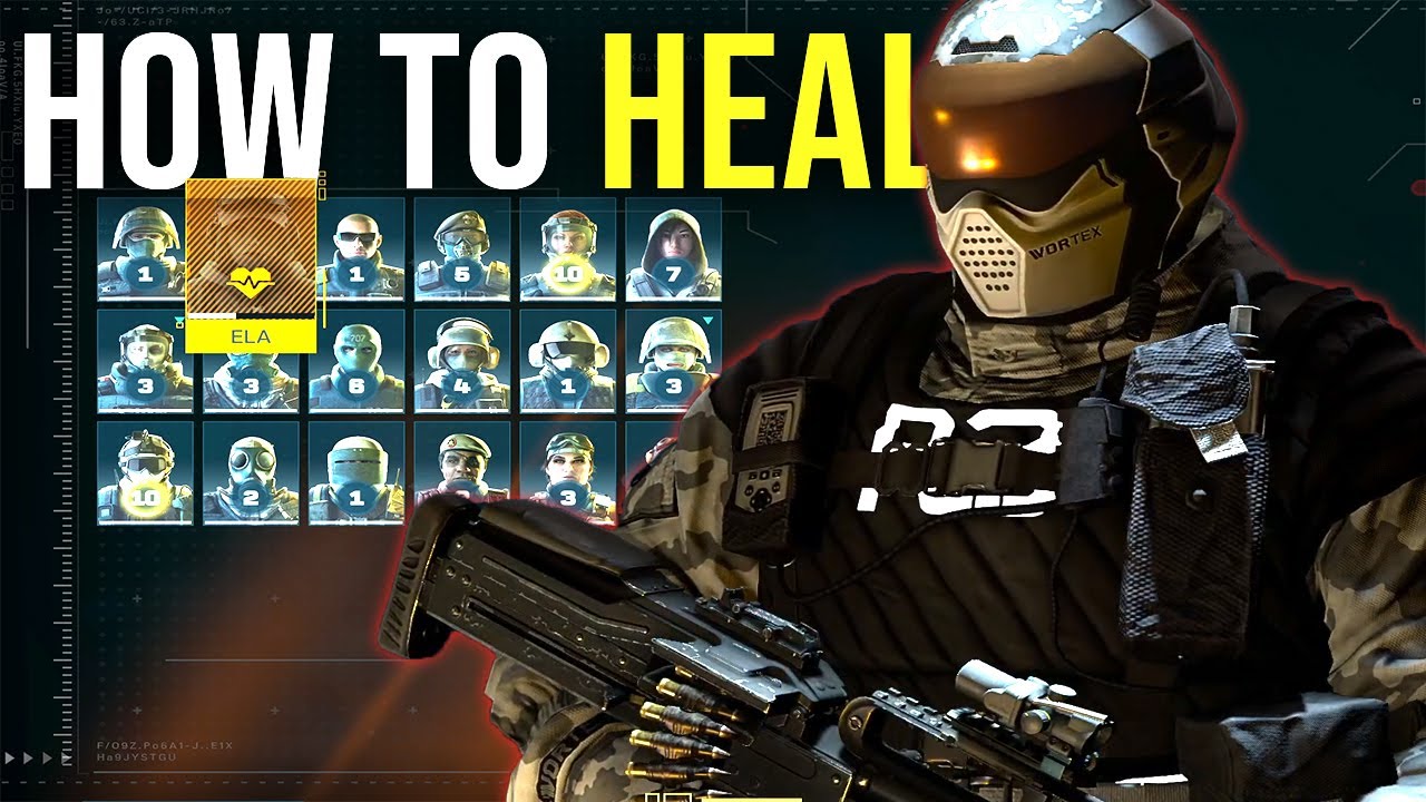 RAINBOW SIX EXTRACTION HOW TO HEAL OPERATORS - YouTube