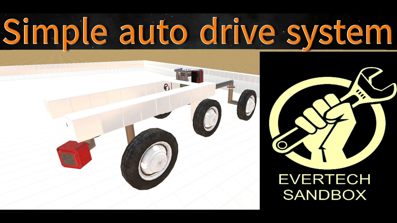 Vehicles capable of simple autonomous driving【Evertech Sandbox】 - YouTube