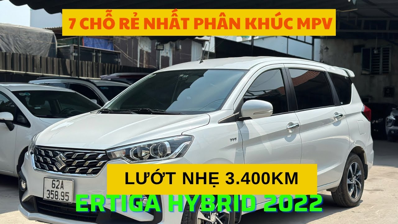 Xăng Lai Điện. 7 Chỗ Rẻ Nhất Phân Khúc MPV. Eriga hybrid 2022 Lướt 3.400km - YouTube