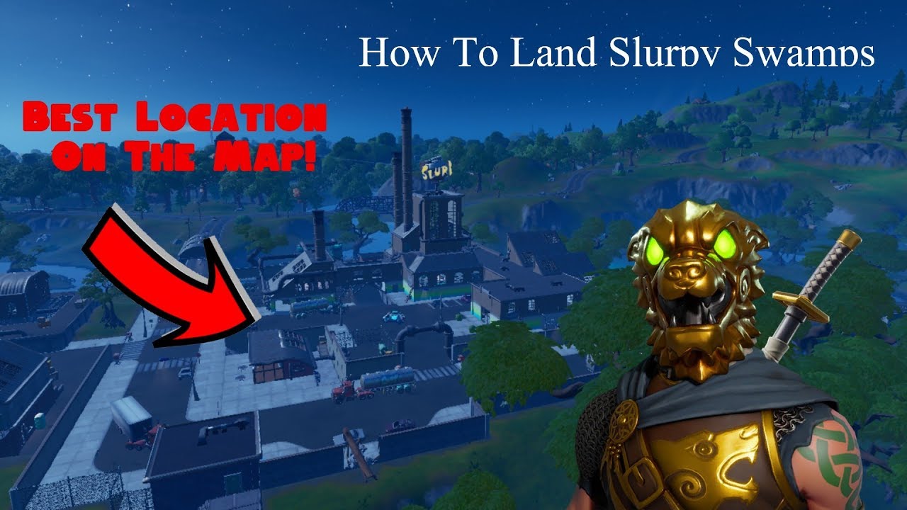 Fortnite Chapter 2! How to land Slurpy Swamps! - YouTube