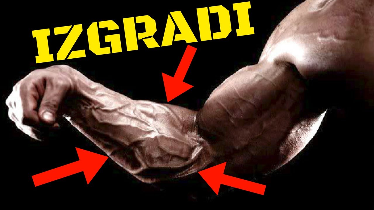 TRENING ZA PODLAKTICE - NAJBOLJE VJEZBE ZA JAKU PODLAKTICU - YouTube