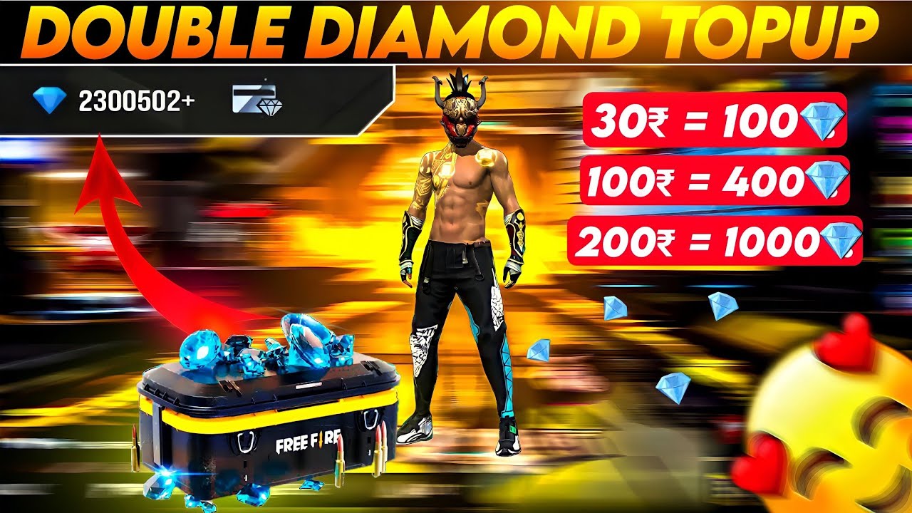 DOUBLE DIAMOND TOP UP WEBSITE IN FREE FIRE | DOUBLE DIAMOND TOP UP ...