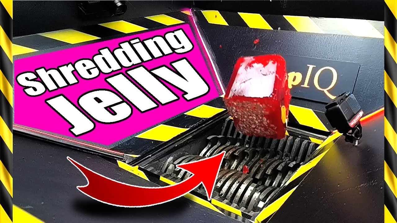 Shredding Jelly, Amazing video - YouTube