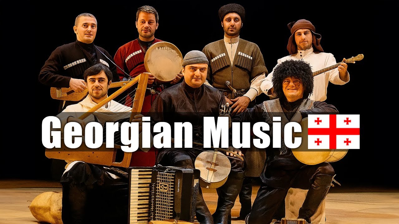 Georgian Instrumental Music 🇬🇪 with Beautiful Views of Georgia - YouTube