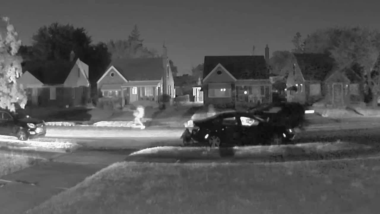 Surveillance video shows moments shots ring out at Detroit block party ...