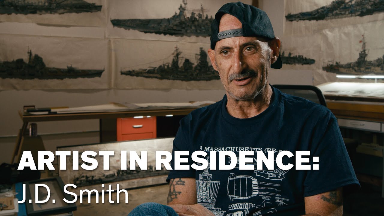 JD Smith: Art Residency with Art At The Rendon - YouTube