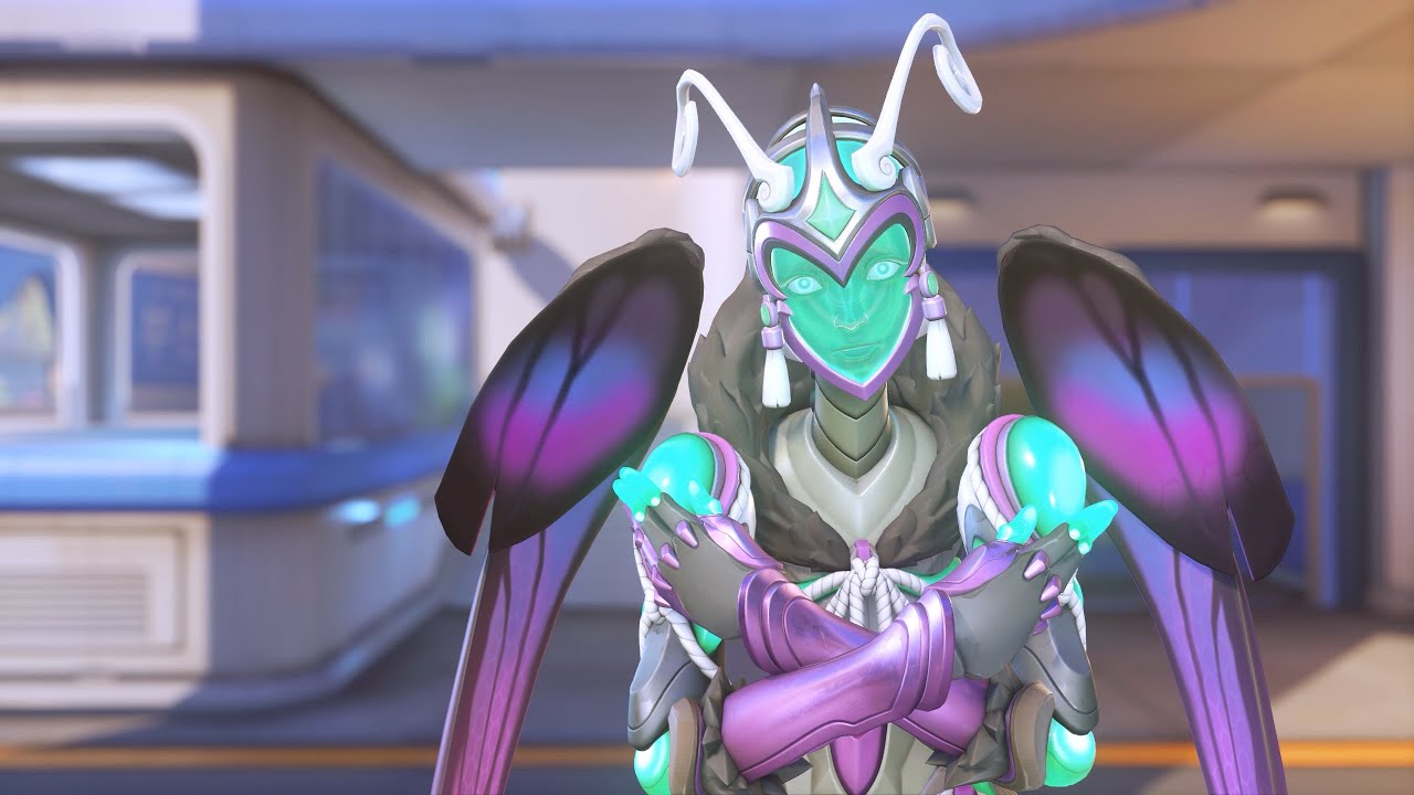 Overwatch 2 Echo Butterfly in Quick Play - YouTube