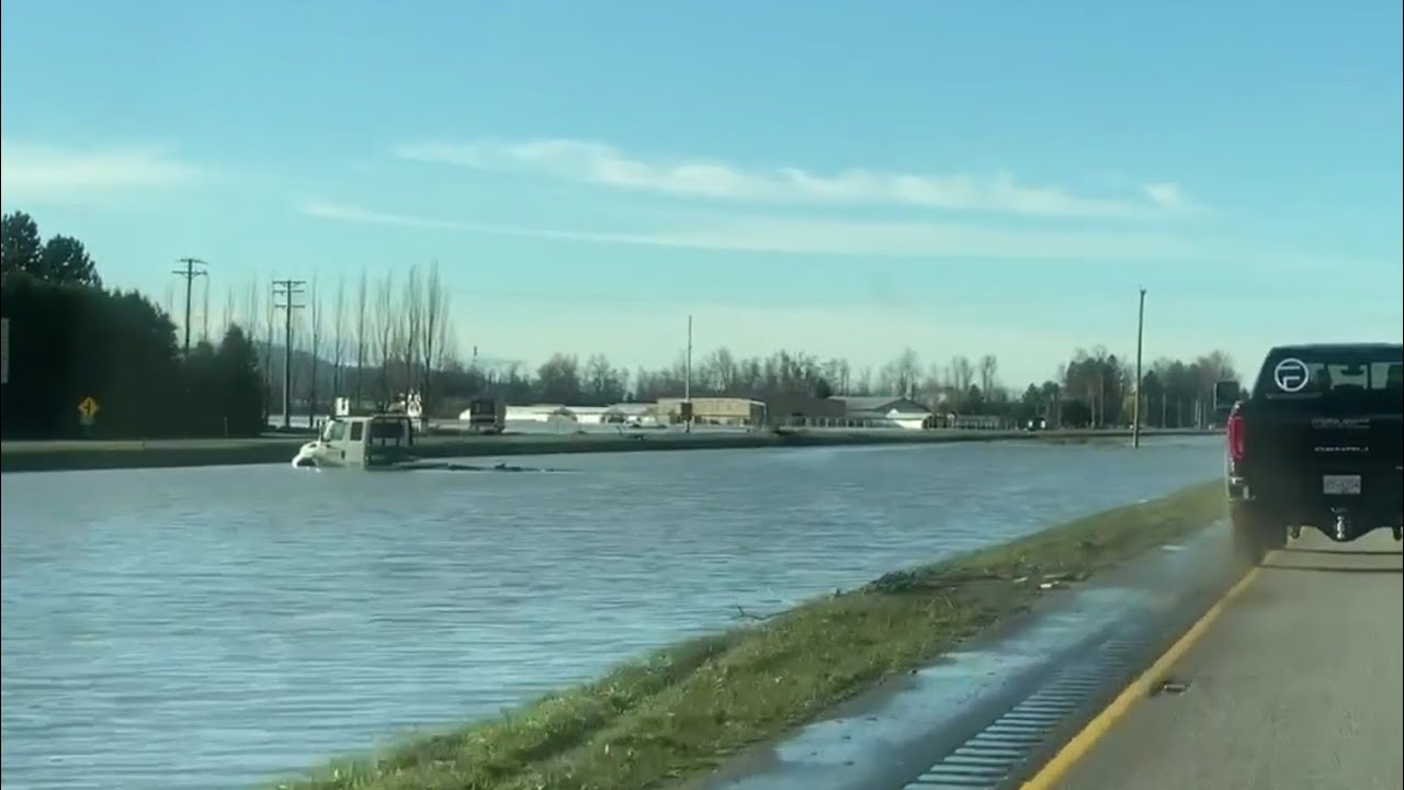 Hwy 1 Between Chilliwack and Abbotsford is Partially Opened | Road ...
