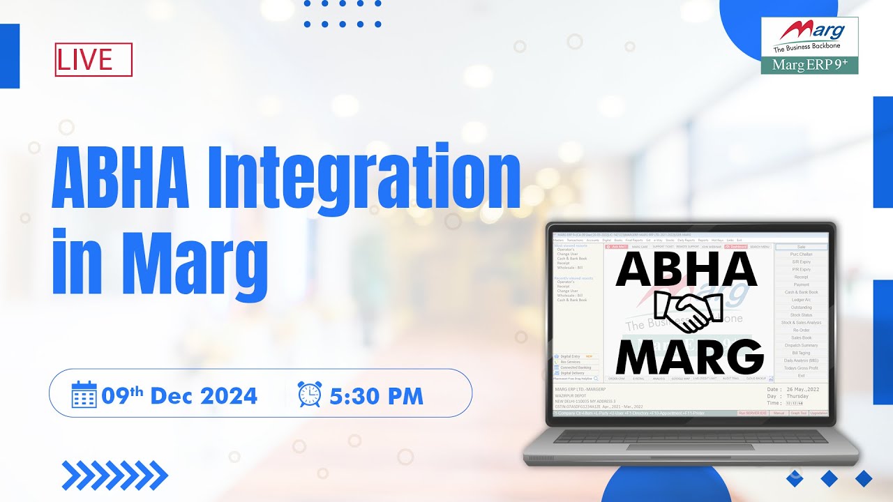 ABHA Integration in Marg - YouTube