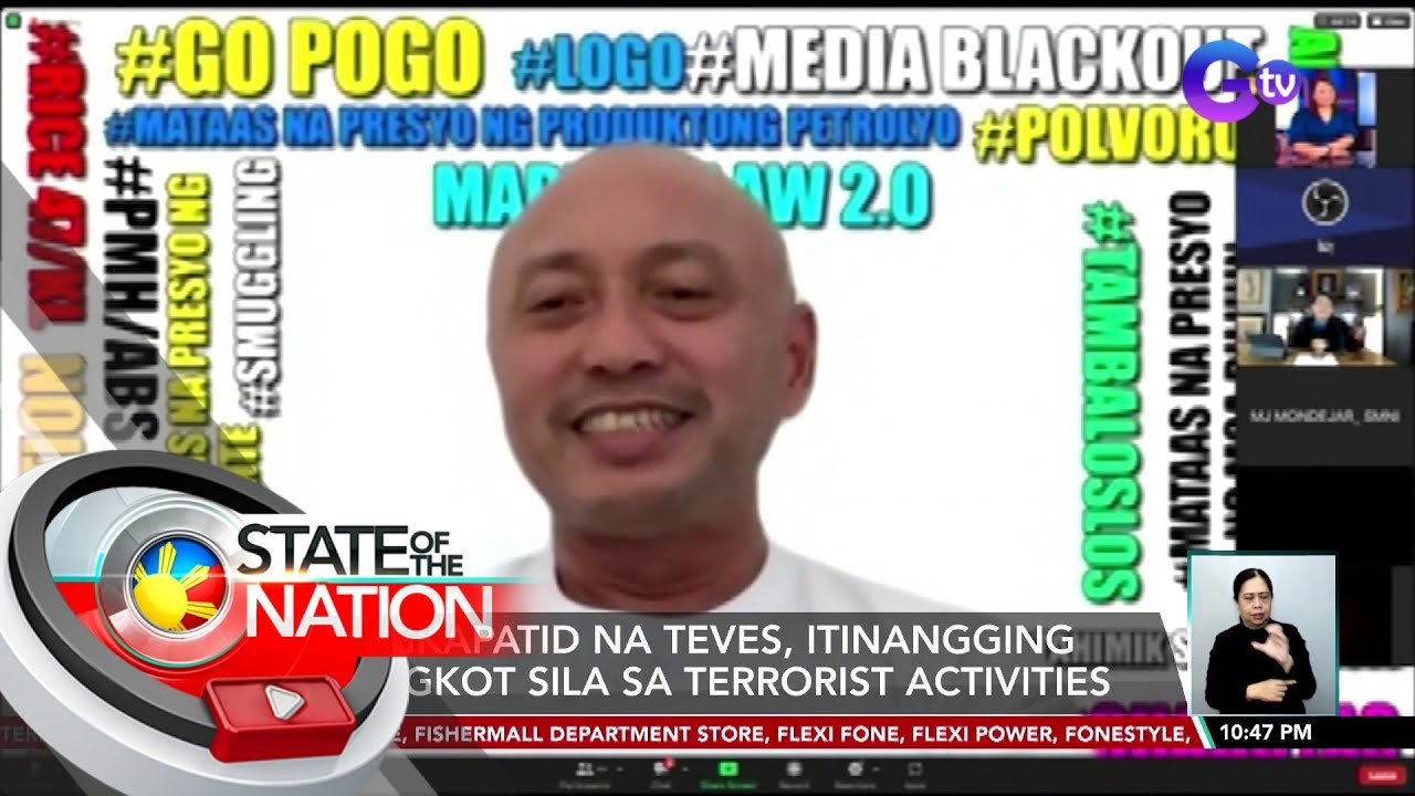 Suspended Rep. Arnie Teves, Ex-Gov. Pryde Henry Teves at 11 iba pa ...
