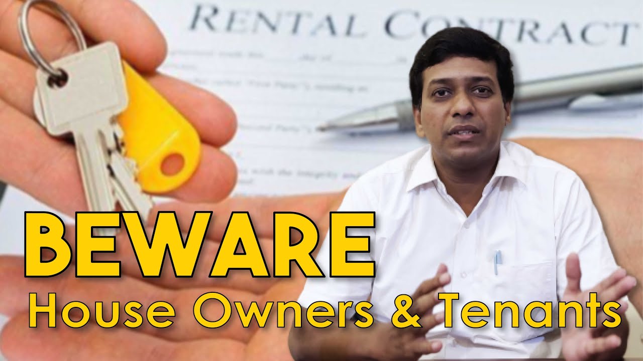 Beware House Owners and Tenants ( Rental Issues explained in Tamil ...
