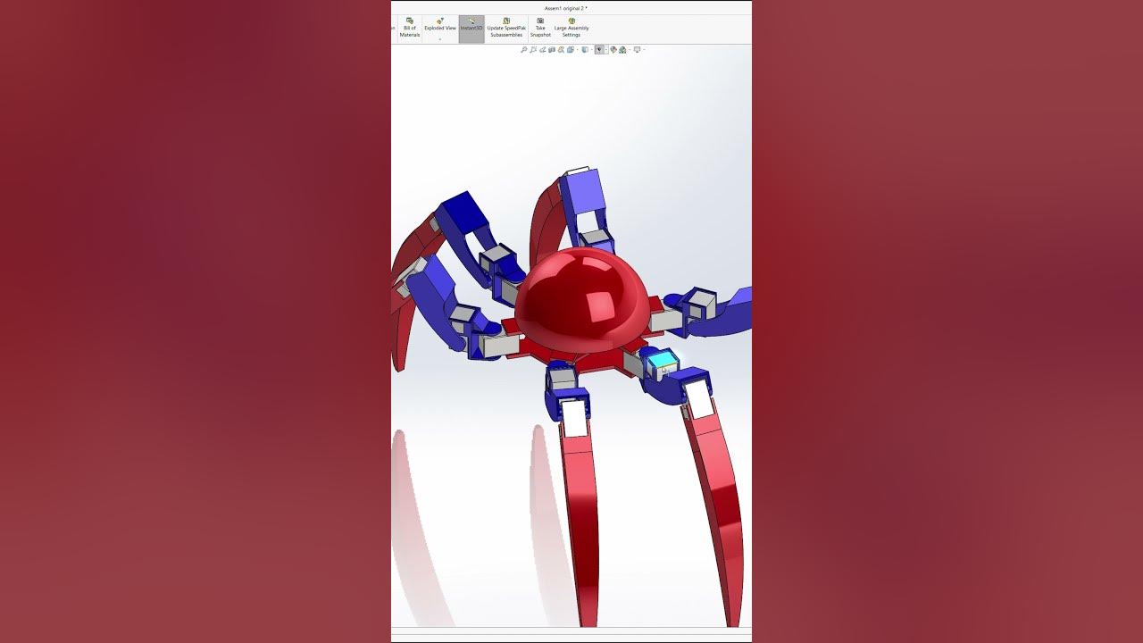 Spider drone: hexapod robotics project - YouTube