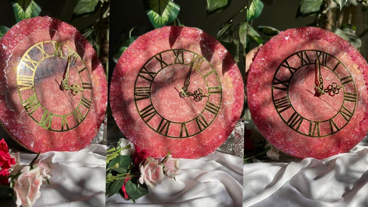 Resin Wall Clock New Design With Important Tips And Trick - YouTube