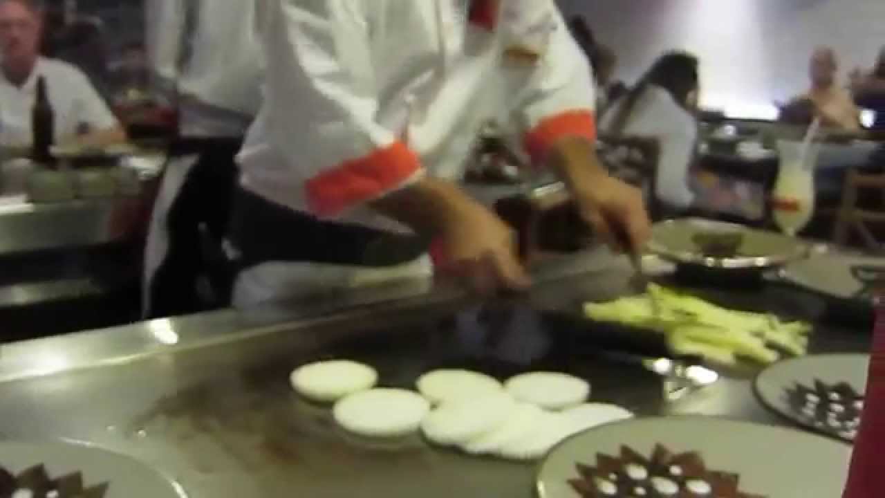 ハワイ ホノルル 紅花オブ東京（ヒルトン ハワイアン ビレッジ）2013年 Oct ★Mahopapa★ vol.2 - YouTube