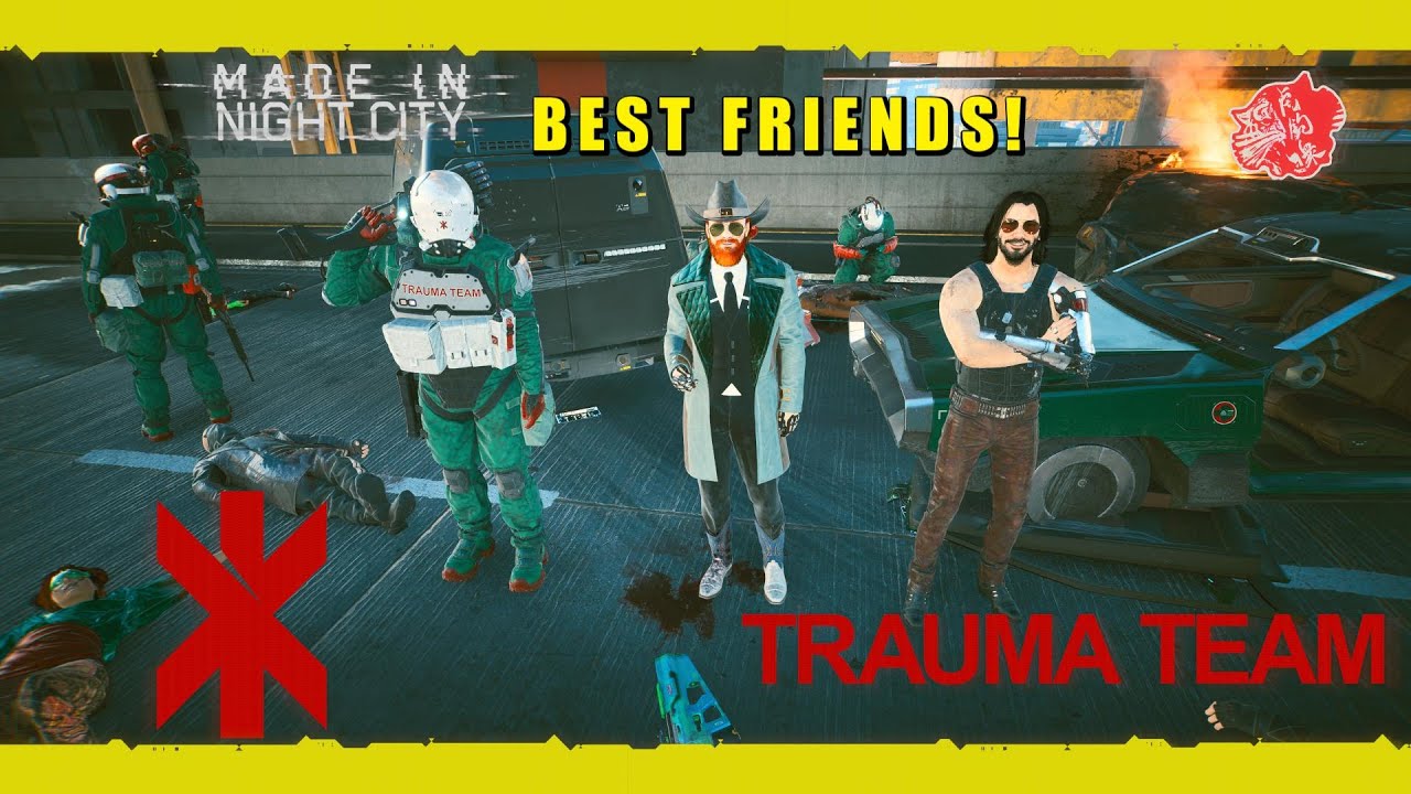 Saving and making friends with Trauma Team - YouTube