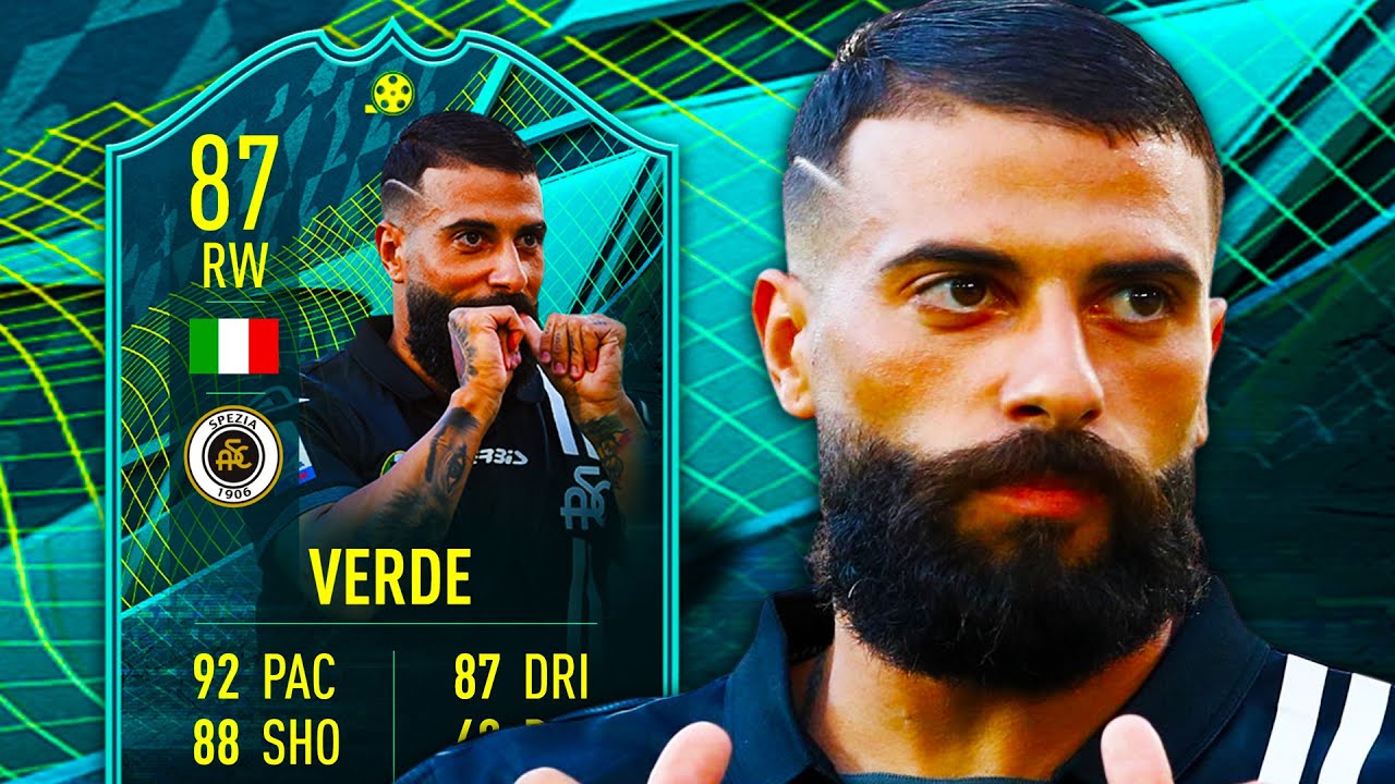 WORTH THE GRIND? 🤔 87 MOMENTS VERDE PLAYER REVIEW - FIFA 22 ULTIMATE ...