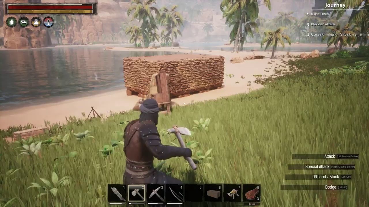 Back to Conan Exiles with friend! - YouTube