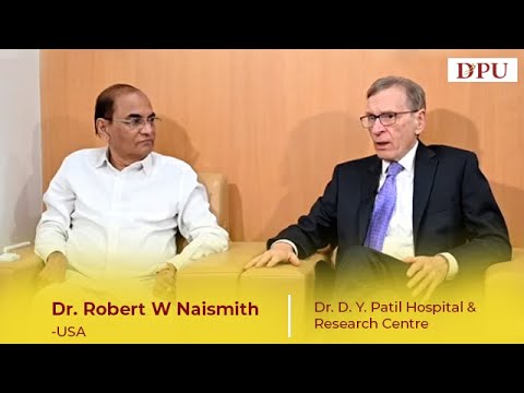 Dr Robert W Naismith, USA speaks of Dr P D Patil - YouTube