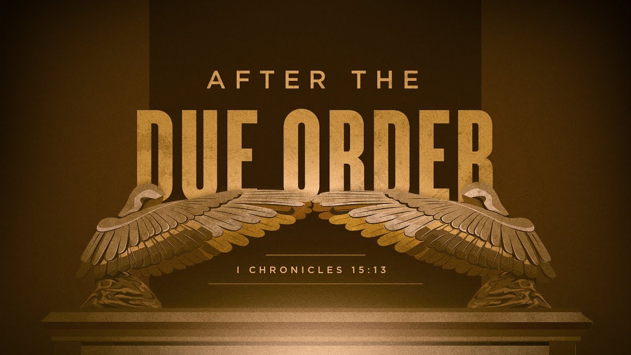 After the Due Order · Pastor Charles Clark III - YouTube