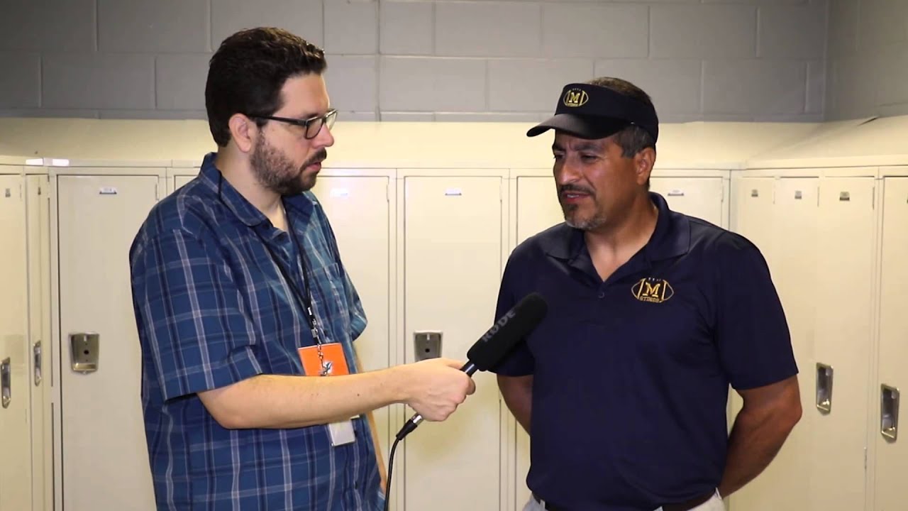 Miami High Coach Ivan Rosales - Dolphins HS Media Day - YouTube